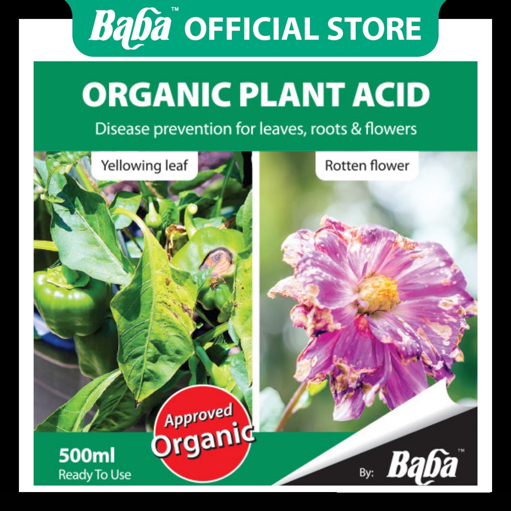 Baba Official | Baba Mr Ganick Organic Plant Acid 500ML [Non-Toxic ...