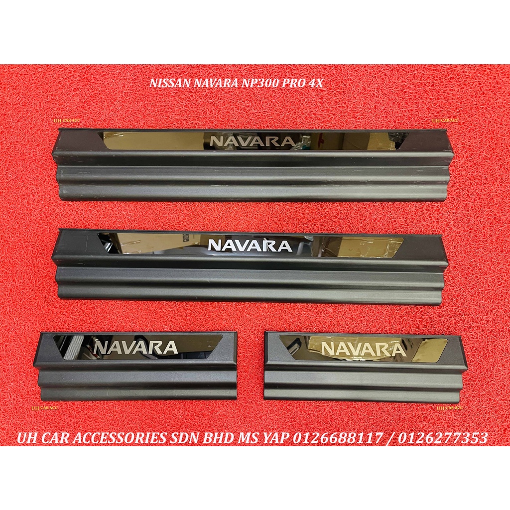 NISSAN NAVARA NP300 PRO4X OEM SIDE DOOR STEP SILL PLATE | Shopee Malaysia
