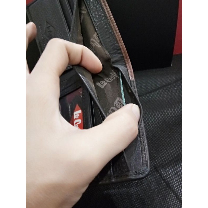 Original LEE COOPER Leather, Secret Grid Wallet (YLW064-G1-60890 ...