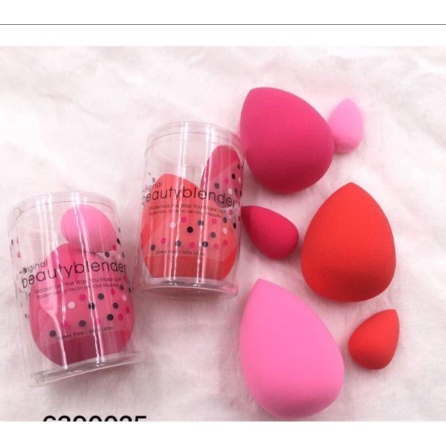 MAKE UP SPONGE 2in1 ( kecil dan besar) | Shopee Malaysia