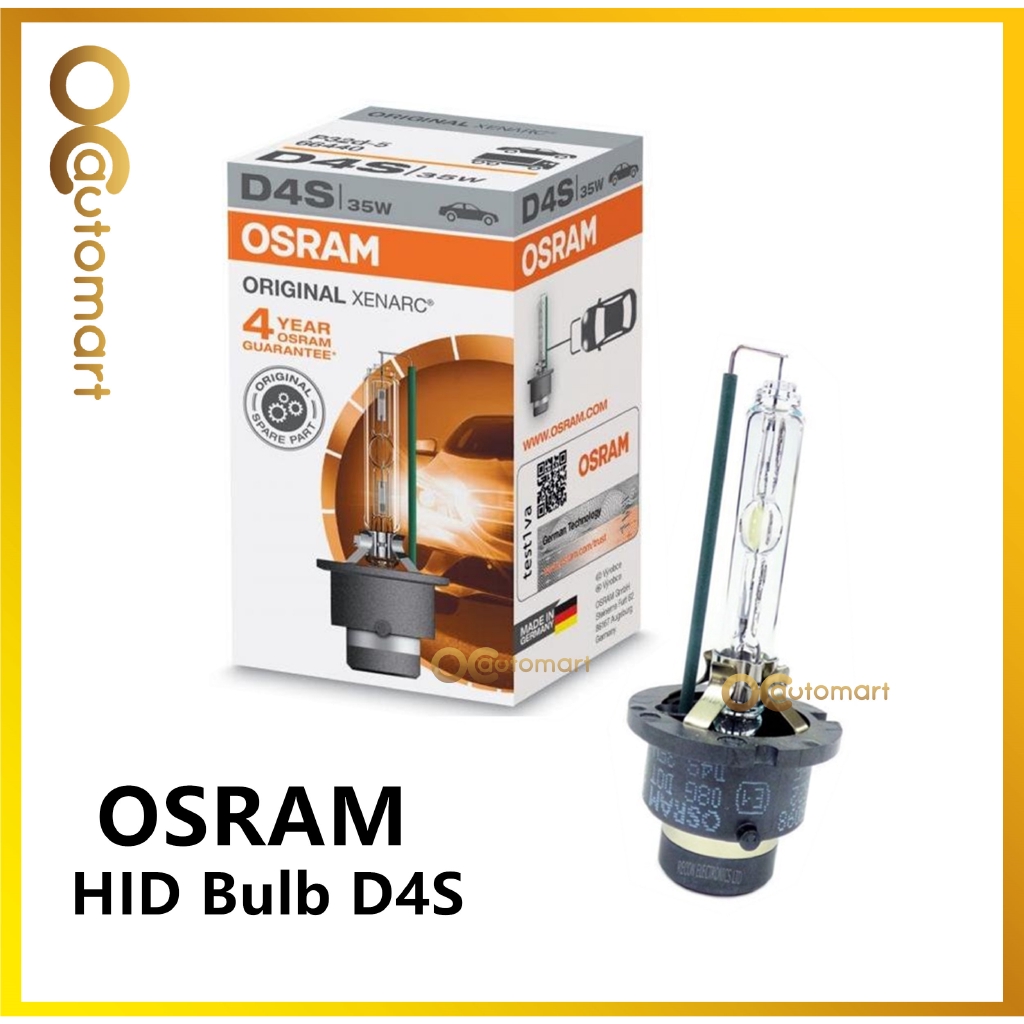 Osram Original Xenarc HID Bulb D4S 66440 ( Made in Germany ) 1Pcs ...