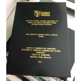 HARDCOVER BINDING / THESIS BINDING / HARDBOUND BINDING / JILID BUKU ...