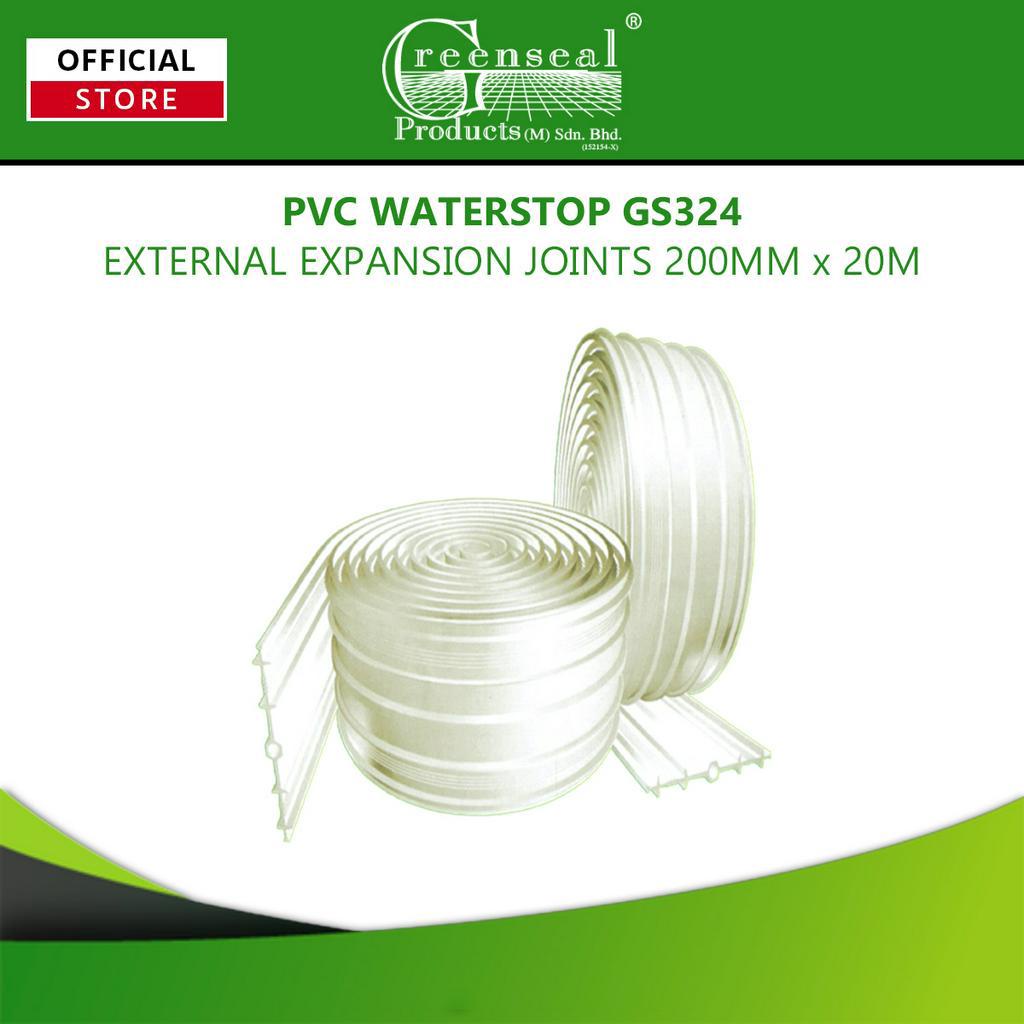Greenseal PVC Waterstop GS324 External Expansion Joints 200MM (W) x 20M ...