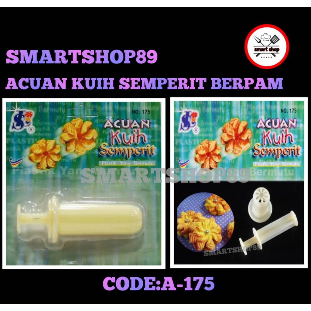 Acuan Tekan Berpam Kuih Biskut Semperit Bunga Tart Nenas Gulung Biskut ...