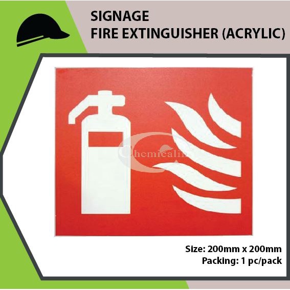 SIGNAGE FIRE EXTINGUISHER (ACRYLIC) | Shopee Malaysia
