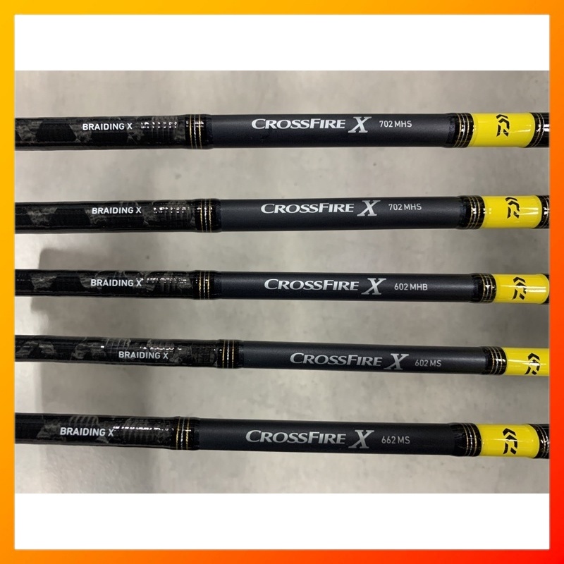Daiwa Crossfire X Spinning And Casting Fishing Rod | Shopee Malaysia