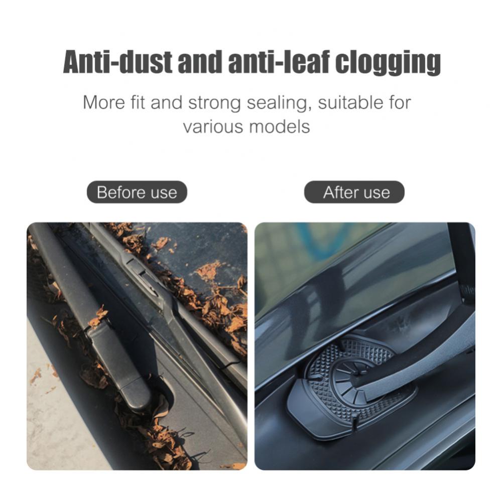 2PCS Car Windshield Wiper Arm Bottom Hole Protective Cover Silicone for ...