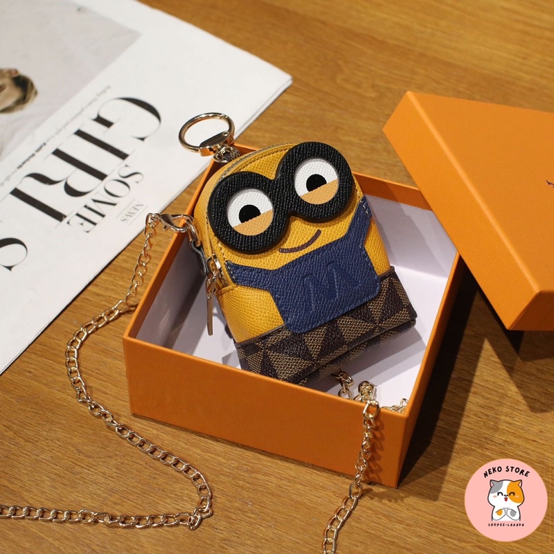 Ready stock Minion coin bag coin purse coin wallet zip Minions ...
