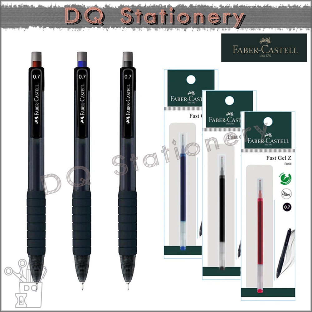 Faber Castell Fast Gel Z Smoothest Gel Pen | Shopee Malaysia