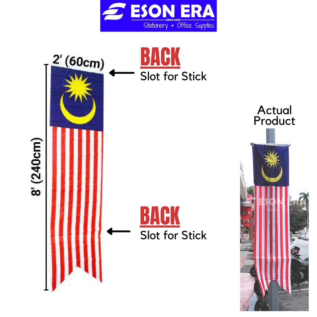 Bendera Malaysia Flag Bundle Bunting Flag Malaysia Banting | Shopee ...