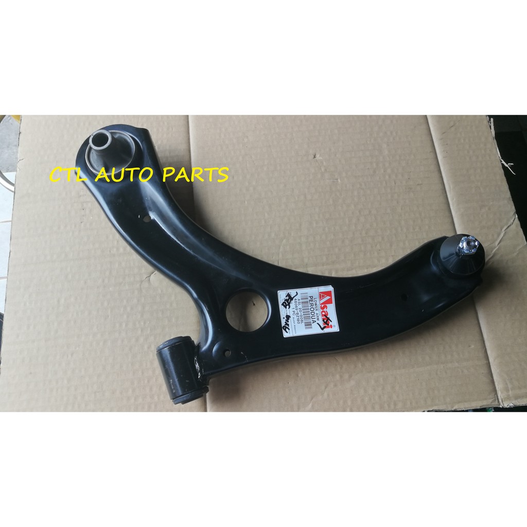 PERODUA AXIA-2014 BEZZA FRONT LEFT LOWER ARM with ball joint | Shopee ...