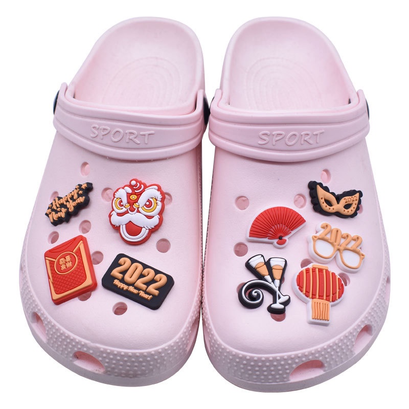 News Crocs charm Jibbitz Hole shoes Crocs charms jibbit cartoon PVC ...