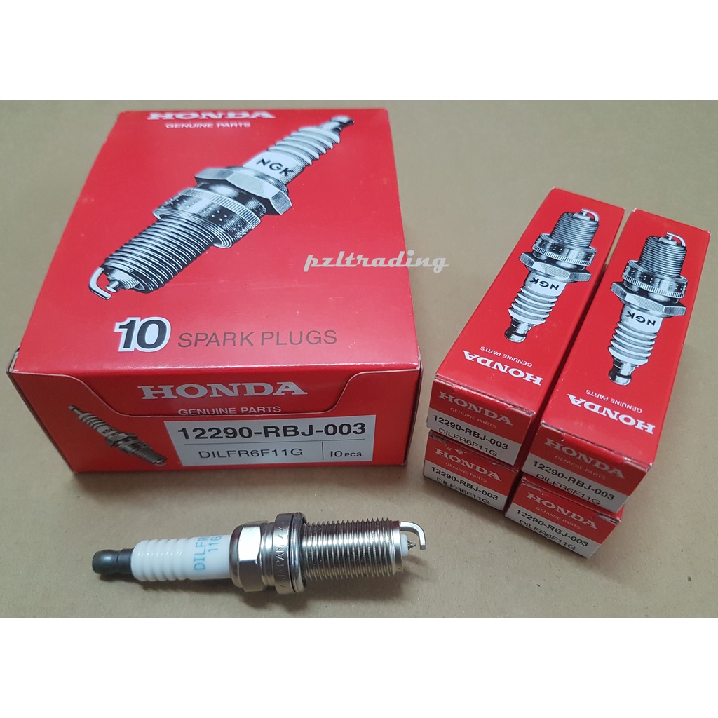 Honda NGK DILFR6F11G spark plug 12290-RBJ-003 hybrid Jazz Civic Insight ...