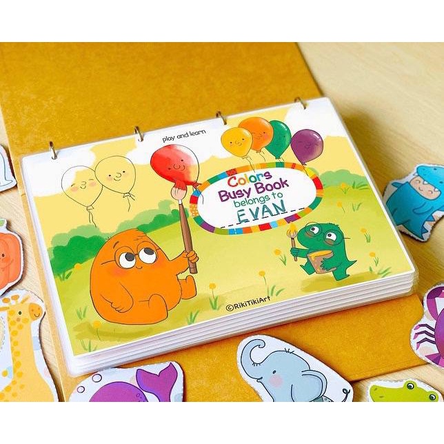 COLORS BUSYBOOK (1-6YEARS OLD) | Shopee Malaysia