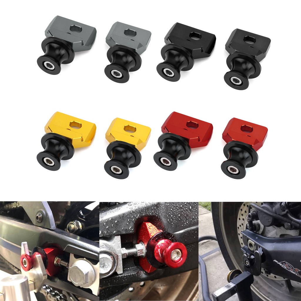 Areyourshop CNC Chain Adjuster Block With Stand Spool For Honda CB650R ...