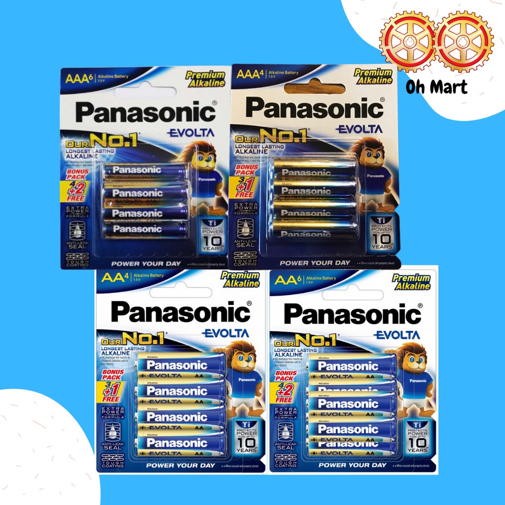 Panasonic Evolta Premium Alkaline Battery | Shopee Malaysia
