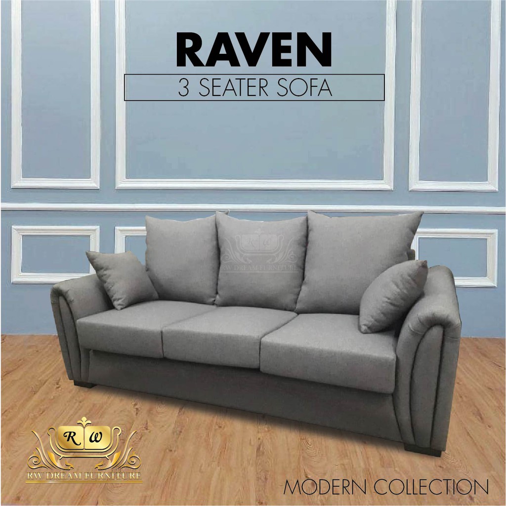 RW MODERN RAVEN SOFA SET | Shopee Malaysia
