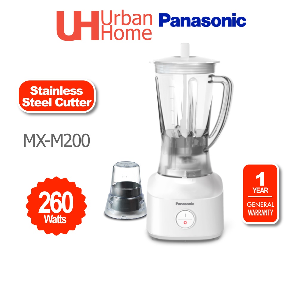 Panasonic Durable & Lightweight Blender with Dry Miller (1.0L) MX-M200 ...