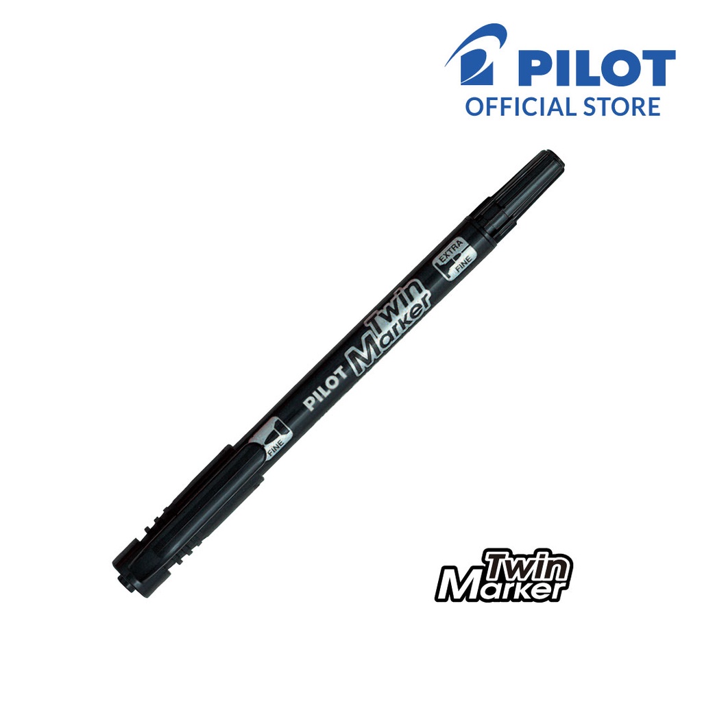 Pilot Pen Twin Head Permanent Marker | Shopee Malaysia
