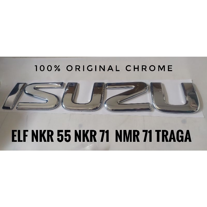 Isuzu ELF Logo Emblem NKR 55 NKR 71 NMR 71 TRAGA | Shopee Malaysia