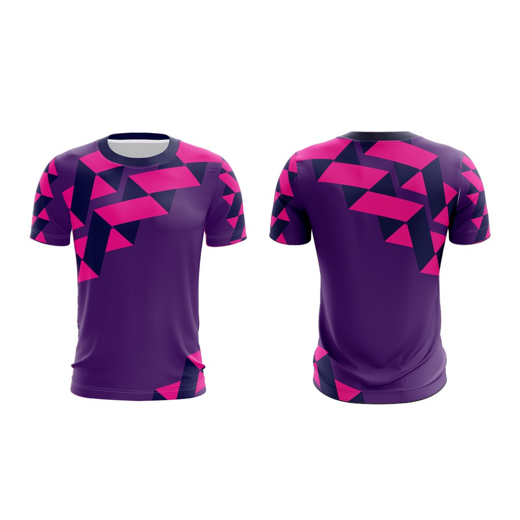ViQ Sport Baju Jersey Custom Name (0017) - Badminton Jersey / Football ...