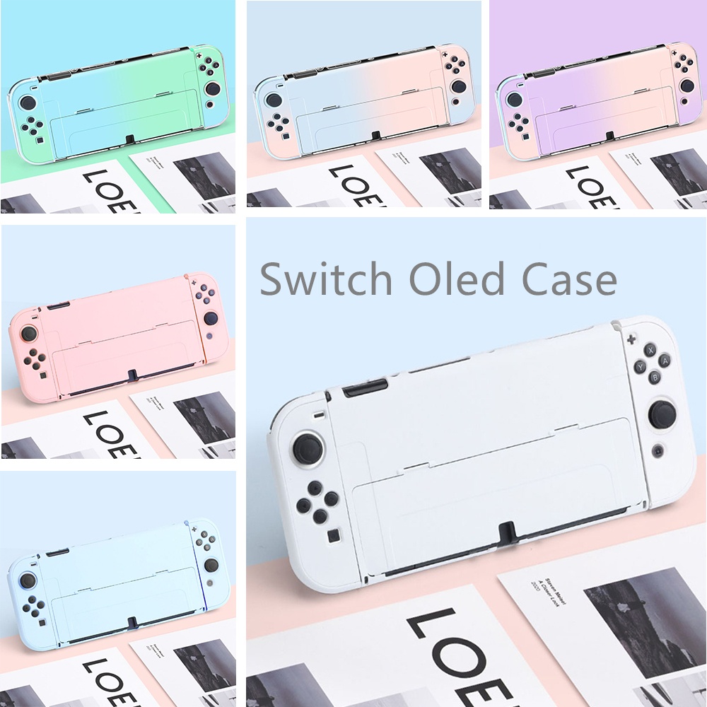Nintendo Switch OLED Protective Case Hard Cover Console JoyCon OLED ...