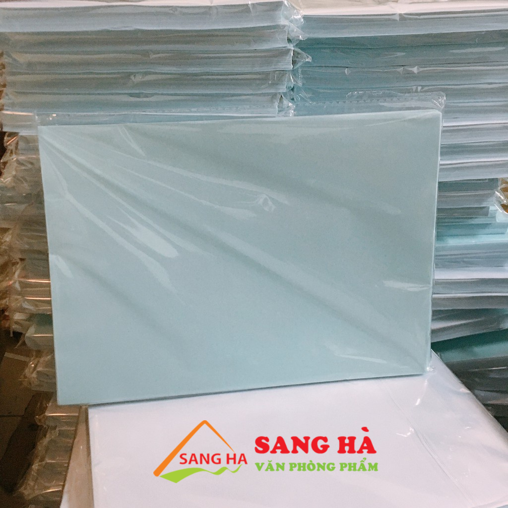 Pack of 100 sheets of green base decals to print product labels and ...