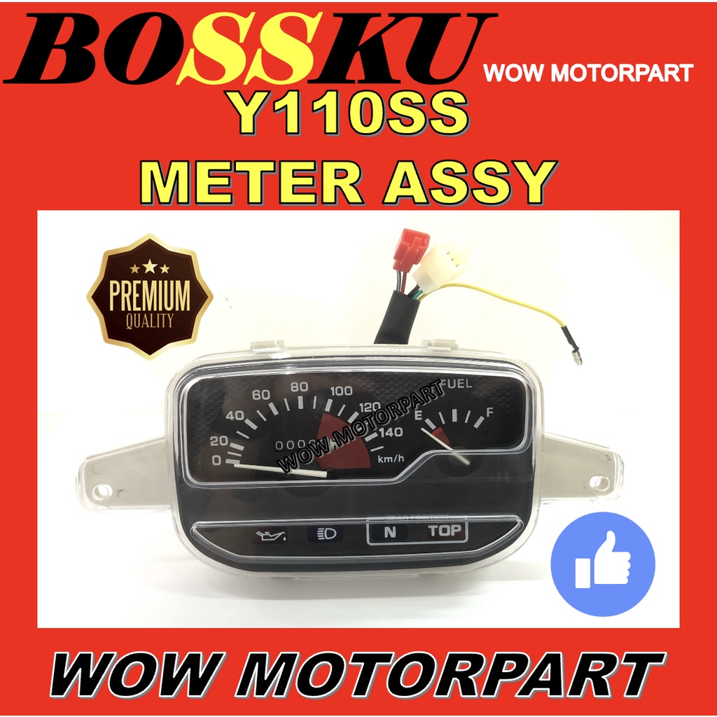 Y110SS METER COMPLETE SET Y110SS METER ASSY Y110 SPEEDO METER Y110SS ...