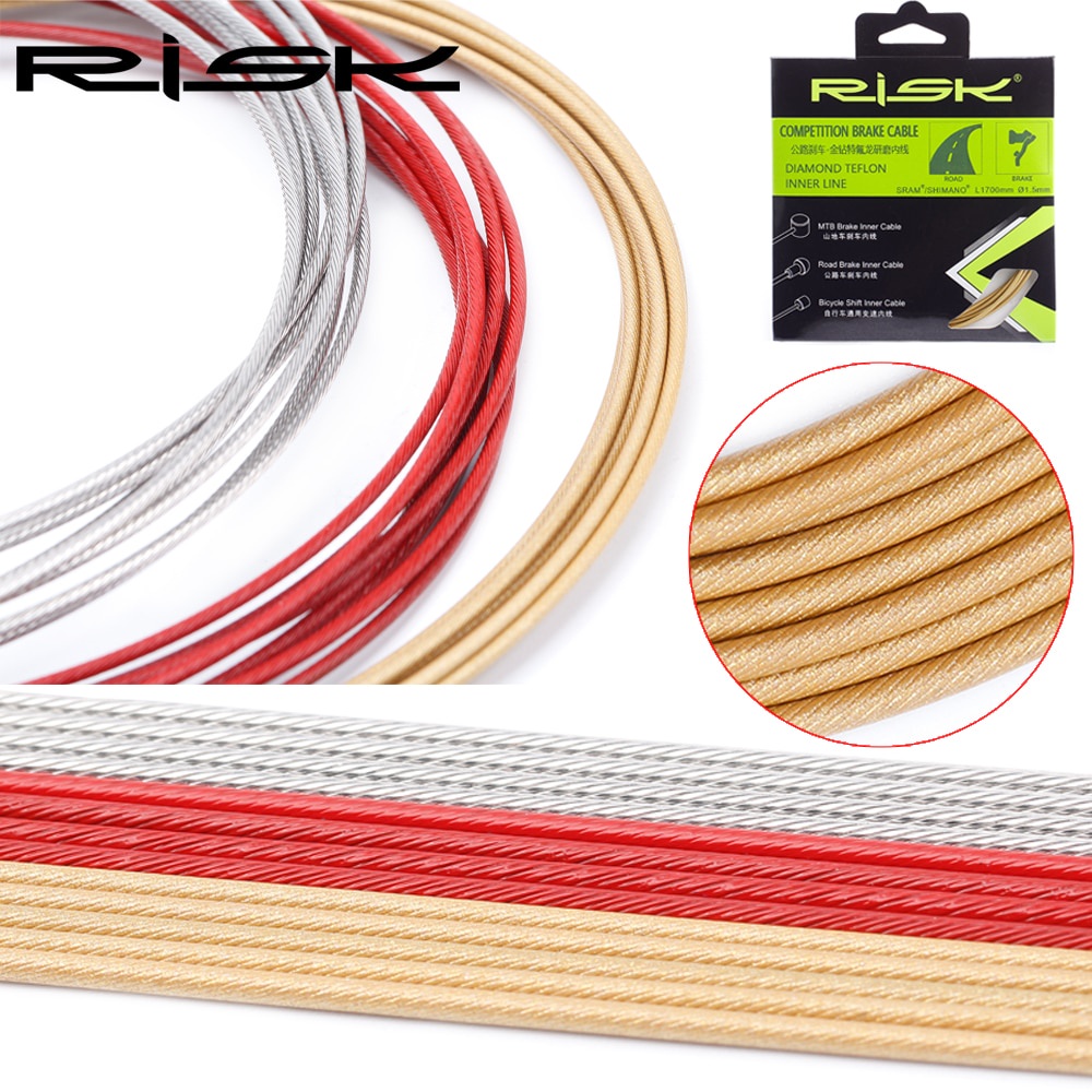 Teflon Coating RISK Bike Slick Stainless Nano Inner Lining Diamond ...