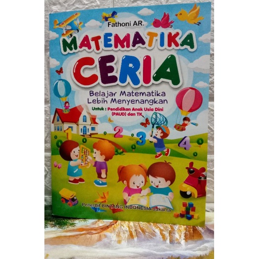 Cheerful Mathematics Book Learning Math Is More Fun For Kindergarten ...