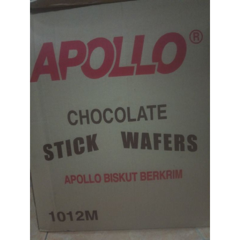 Apollo Chocolate Stick Wafer. 1 CTN(36packet) | Shopee Malaysia
