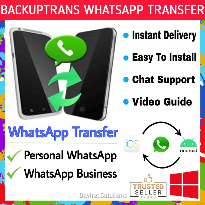 BackupTrans | Android iphone WhatsApp Transfer | Latest Version 3.2.183 ...