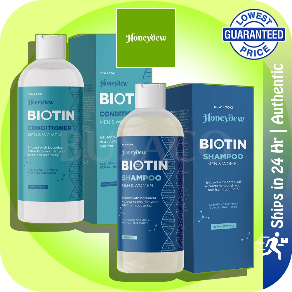 🔥In Stock🔥 Honeydew BIOTIN DHT Blocker Shampoo & Conditioner for Hair ...