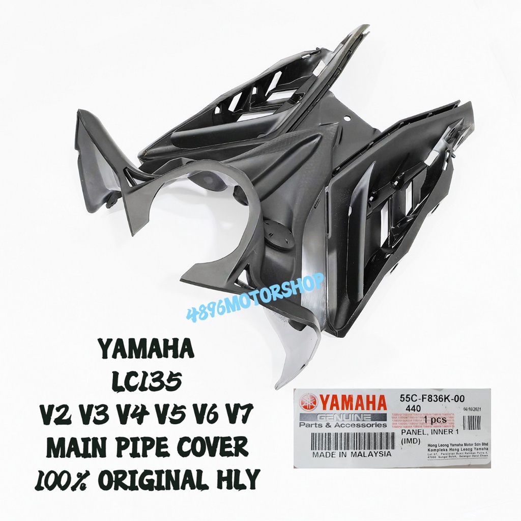 100% ORIGINAL HLY YAMAHA LC135 55C 55D V2 V3 V4 V5 V6 V7 MAIN PIPE ...