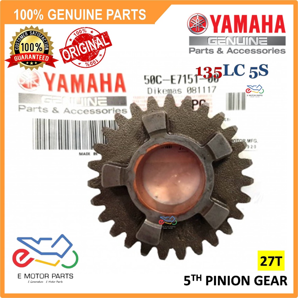 135LC NEW CLUTCH GEAR 5S 5TH PINION GEAR 27T 5TH WHEEL GEAR 26T 3RD ...