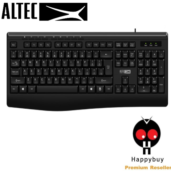 ALTEC LANSING ALBK6220 WIRED SILENT KEYBOARD | Shopee Malaysia