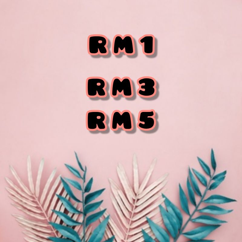 (LIVE) LOCK ITEM RM1, RM3, RM5 💥 | Shopee Malaysia