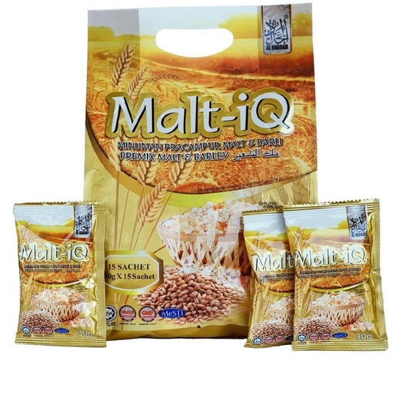 Malt-iQ Minuman Pracampur Malt & Barli | Shopee Malaysia