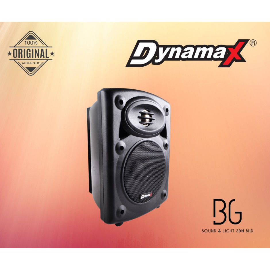 DYNAMAX PASPDX-PRO550M 2-Way 5 1/2 Inch Box Speaker 100w (PASPDXPRO550M ...