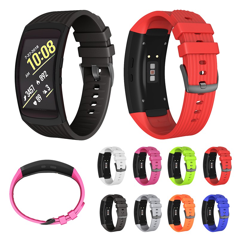 samsung gear fit 2 pro R365 R360 silicone strap watch band straps ...