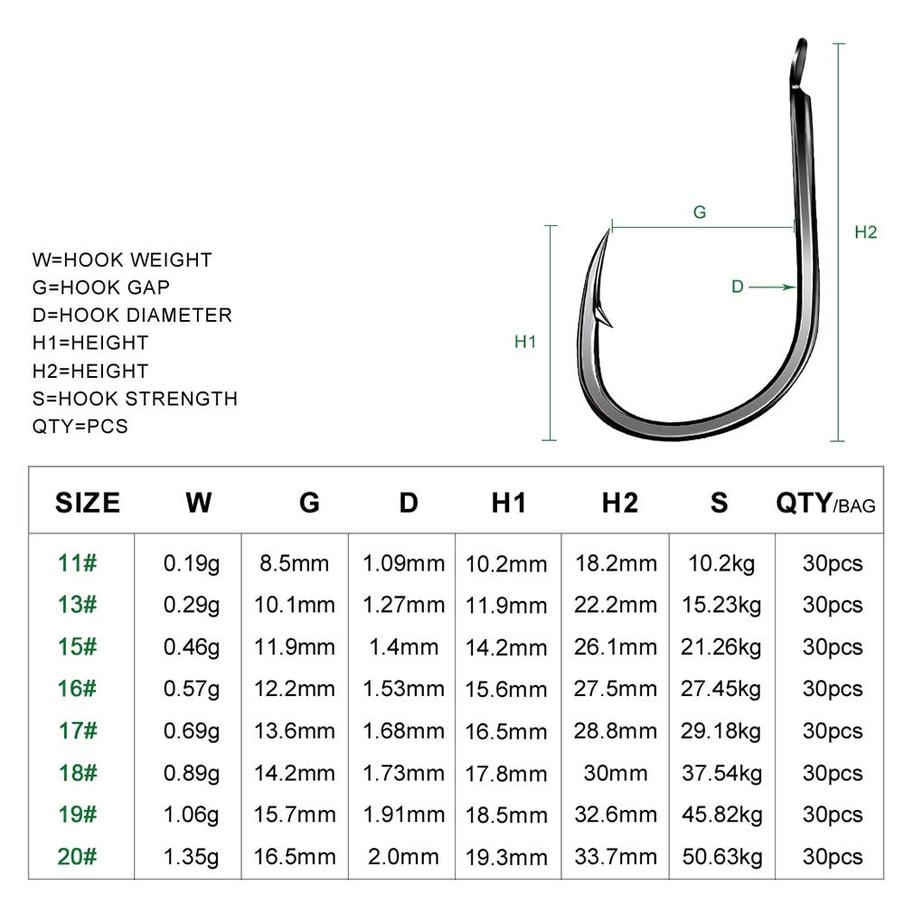 High Carbon Steel Iseama Flat Hook Jigging Hooks for Light Jigging Fast ...