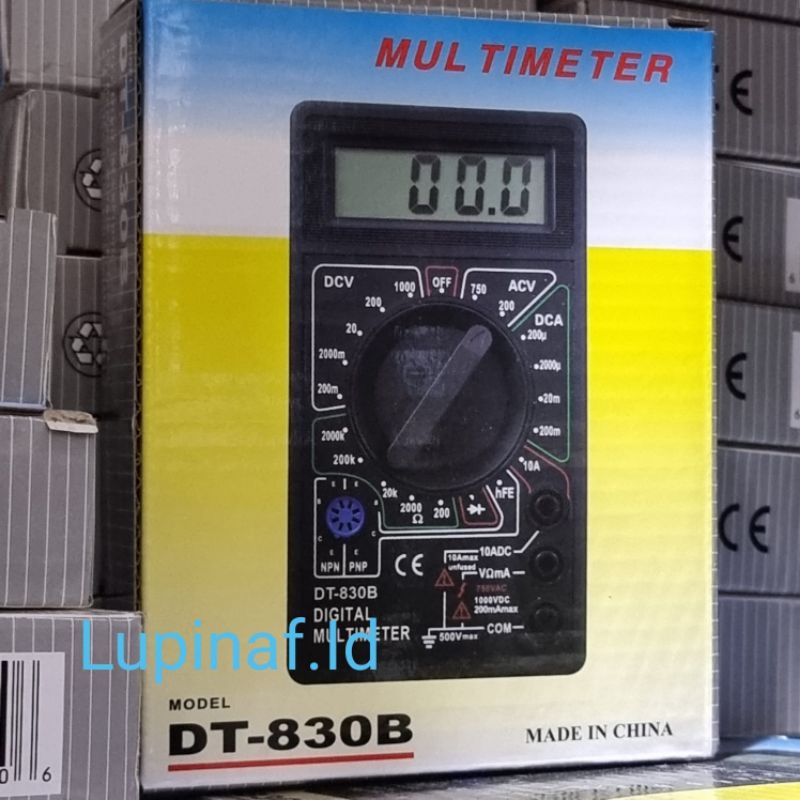 Multi TESTER DT830 DT830 DT830B | Shopee Malaysia