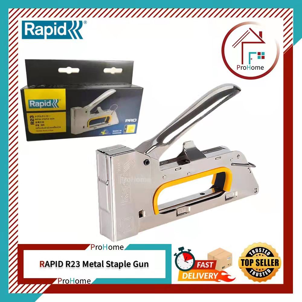 RAPID R23 Metal Staple Gun | Shopee Malaysia