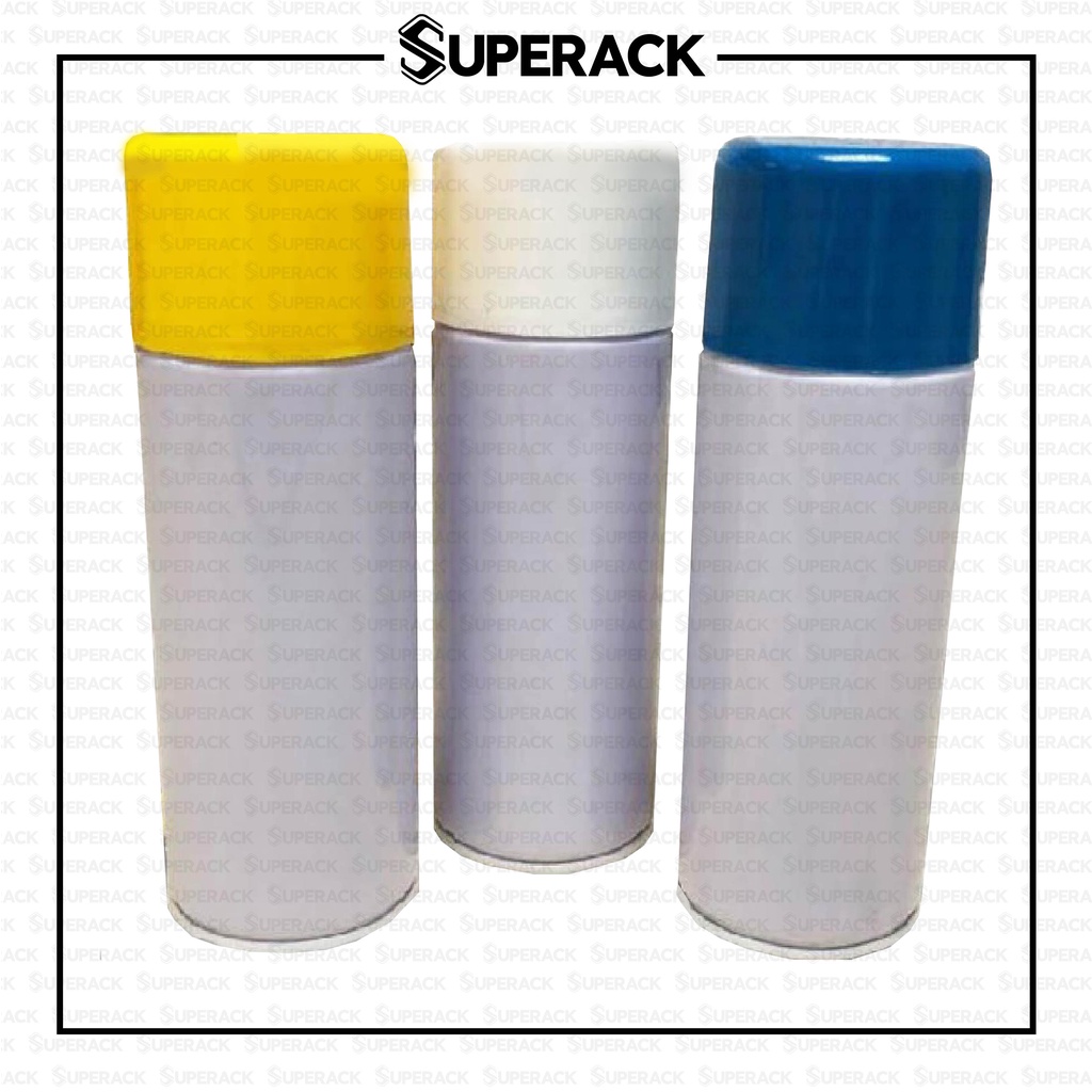SUPERACK Spray Paint Spray Besi Solid Colour Spray Blue Spray Yellow ...