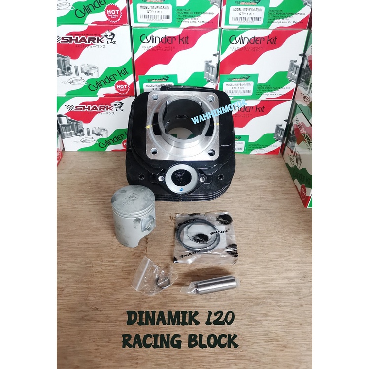 [ SHARK ] MODENAS DINAMIK120 DINAMIK 120 RACING BLOCK COMPLETE SET STD ...