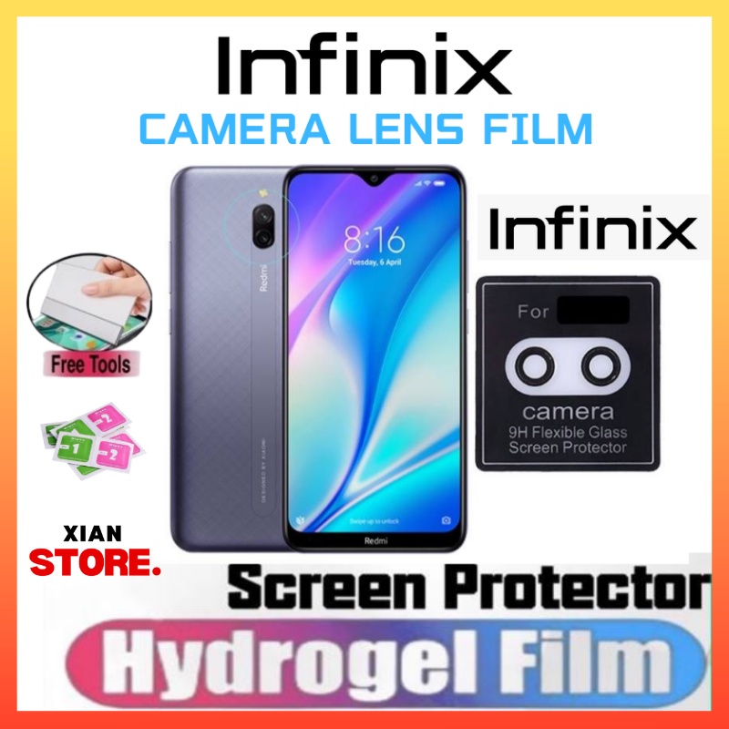 Infinix Back Camera Lens Hydrogel Film Protector For Zero 8 Hot 10S ...