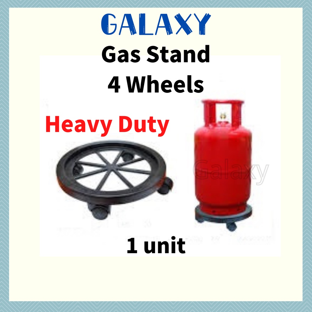 HEAVY DUTY GAS STAND ROLLER 4 Wheel Gas Tank Roller / Gas Stand Gas ...