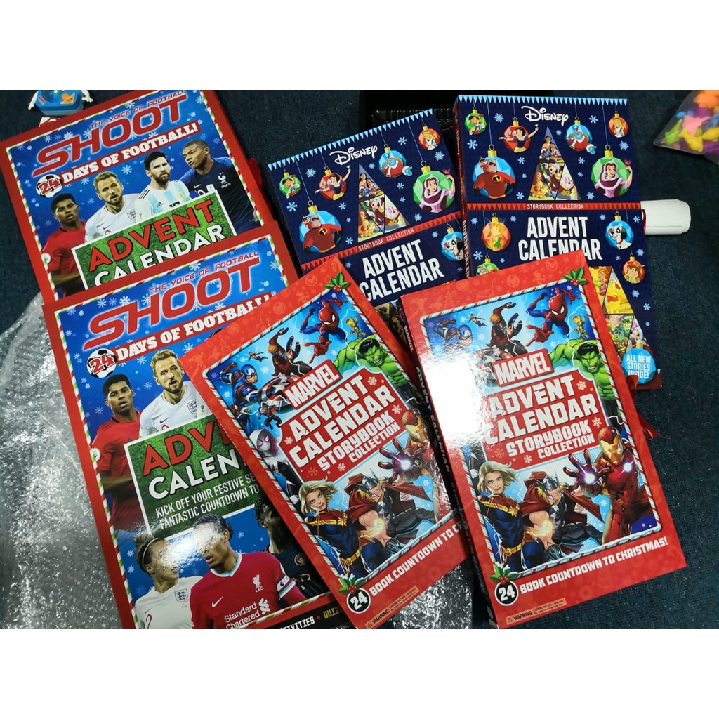 Advent Calendar (Marvel / Disney / Football) | Shopee Malaysia