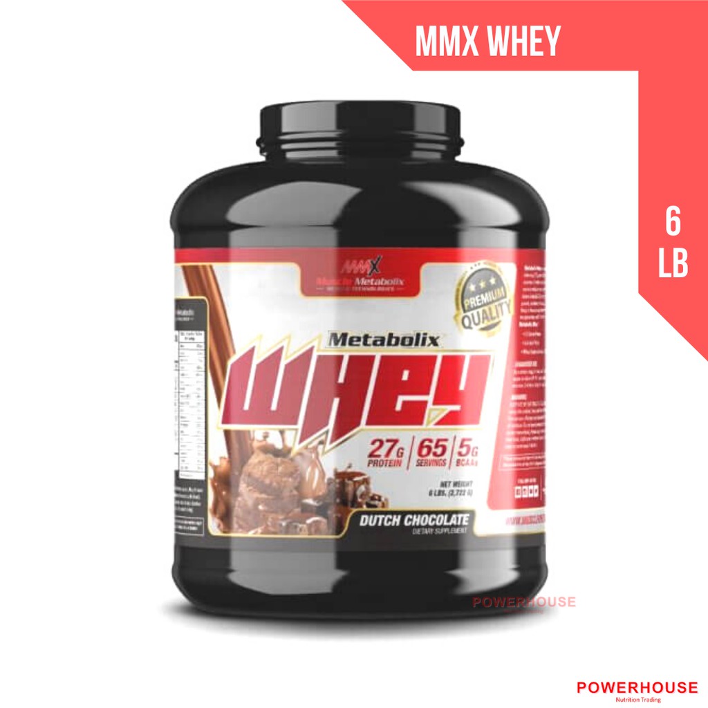 MUSCLE METABOLIX MMX Metabolix Whey Protein, 6 LB | Shopee Malaysia