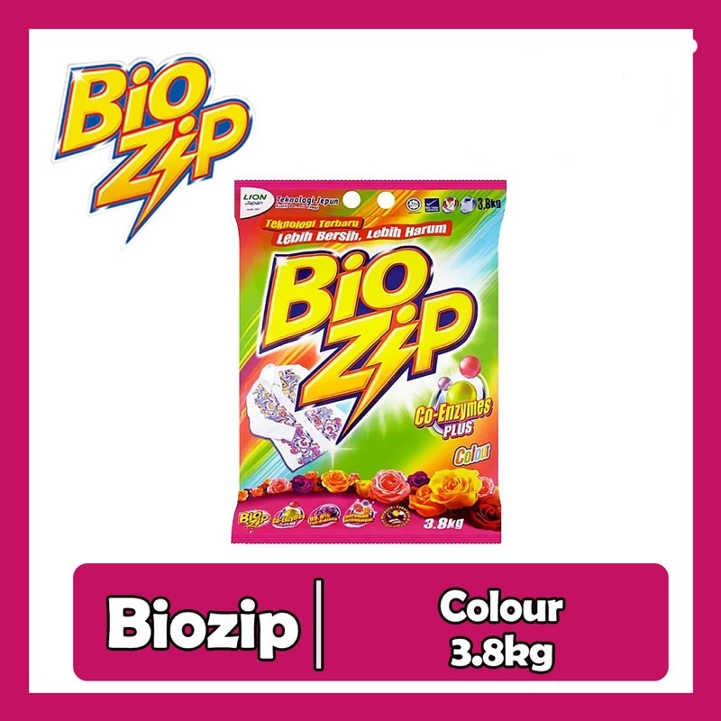 Bio Zip Powder Detergent (3.8kg) | Shopee Malaysia